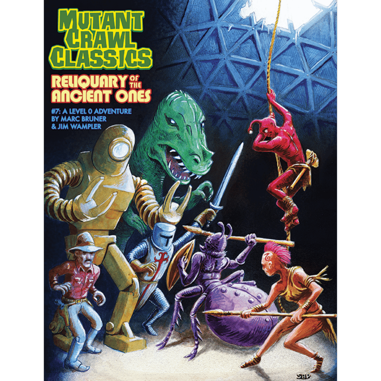 Mutant Crawl Classics RPG: #7 Reliquary of the Ancients - Game Nerdz