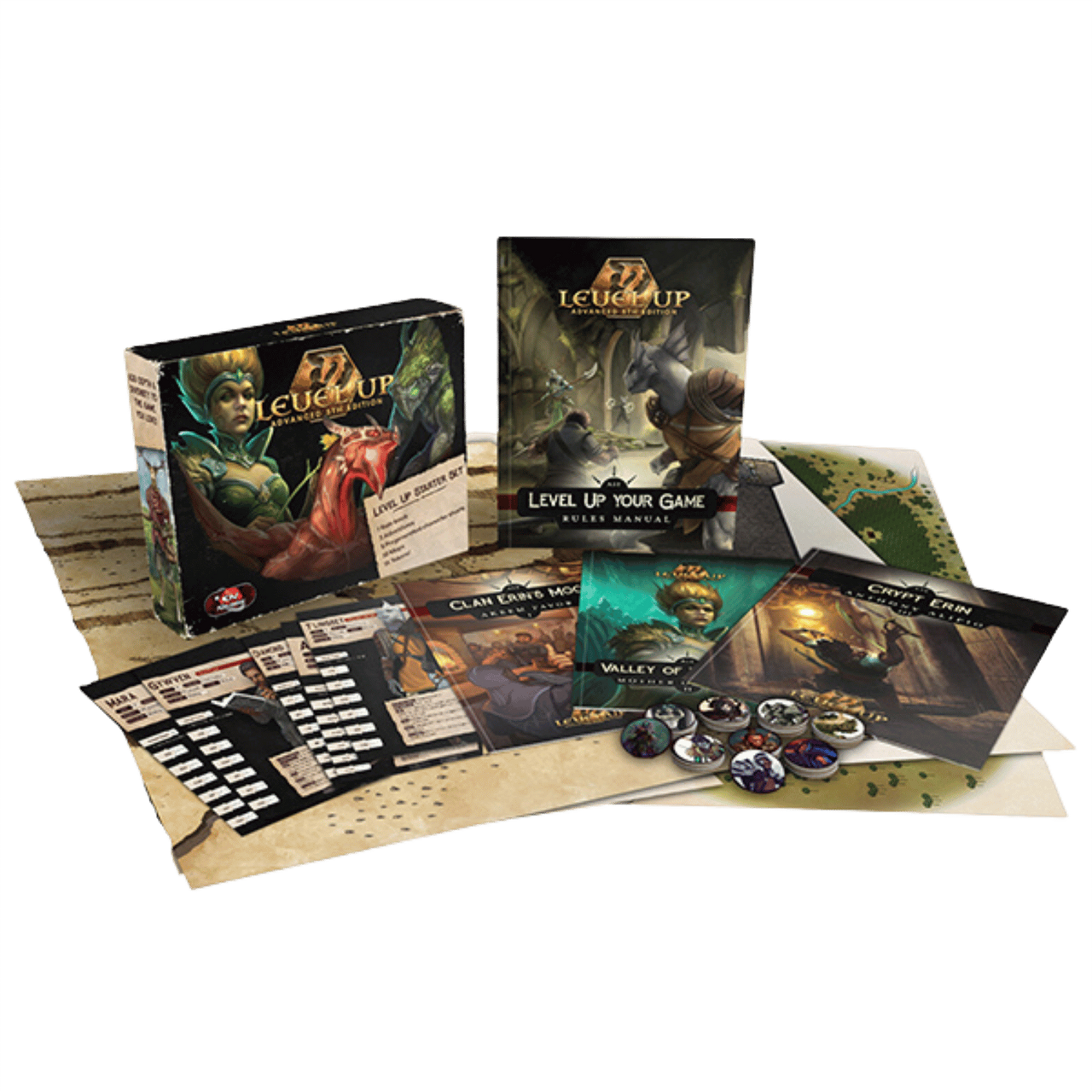 Level Up RPG Advanced 5th Edition: Starter Box - Game Nerdz