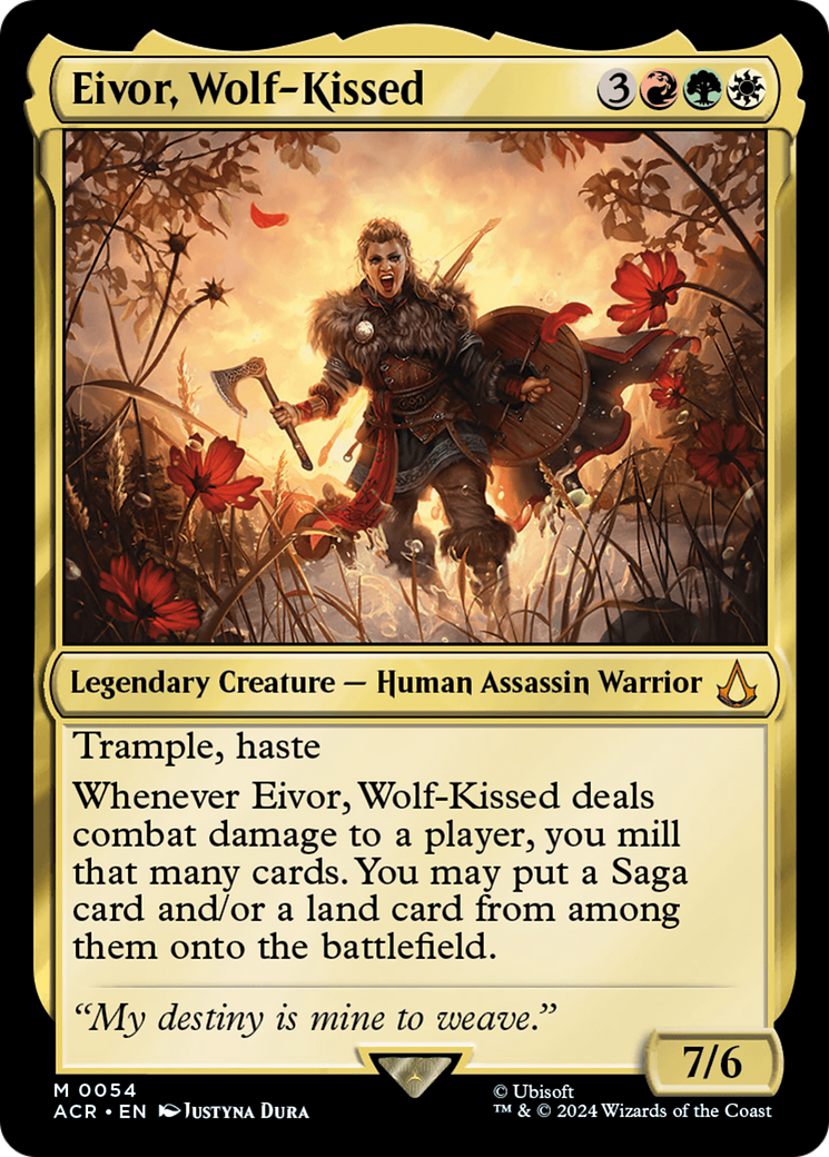 Eivor, Wolf-Kissed (ACR-054) - Assassin's Creed Foil - Game Nerdz