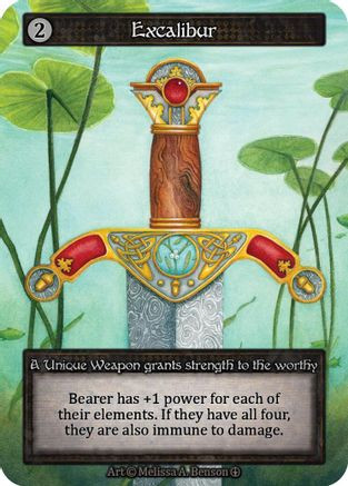 Excalibur Arthurian Legends Game Nerdz