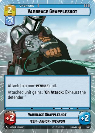 Vambrace Grappleshot (Hyperspace) (347) - Shadows of the Galaxy Foil ...