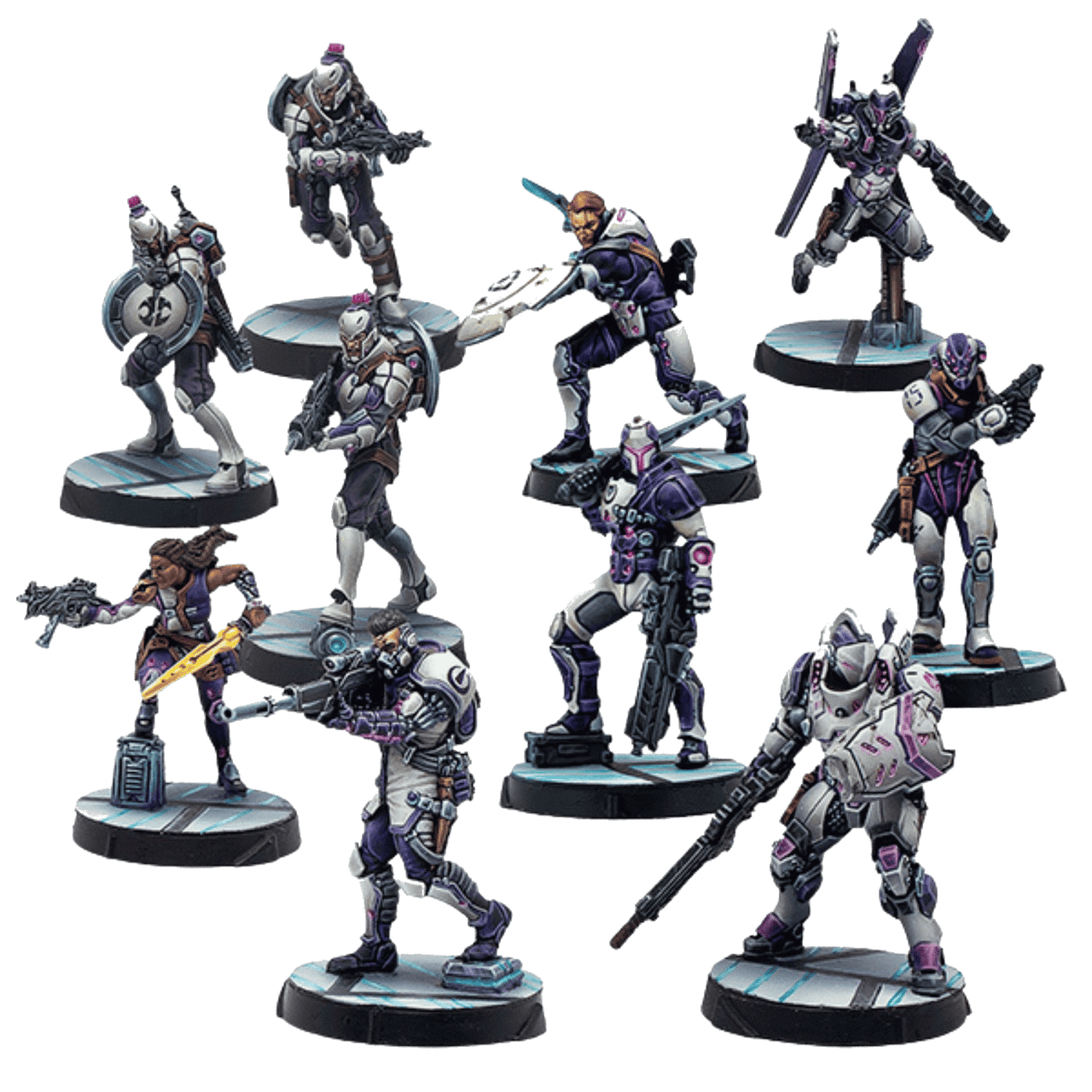 Infinity: Aleph - Steel Phalanx Action Pack - Game Nerdz