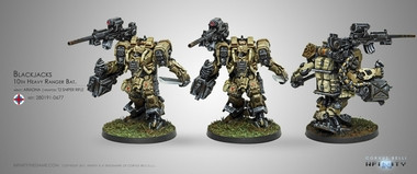 Infinity: Ariadna - Blackjacks, 10th Heavy Ranger Bat. (T2 Sniper Rifle ...