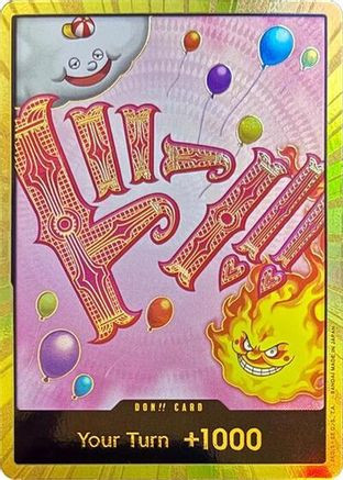 DON!! Card (Big Mom) (Gold) Premium Booster -The Best- Foil - Game Nerdz