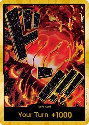DON!! Card (Sakazuki) (Gold) Premium Booster -The Best- Foil - Game Nerdz
