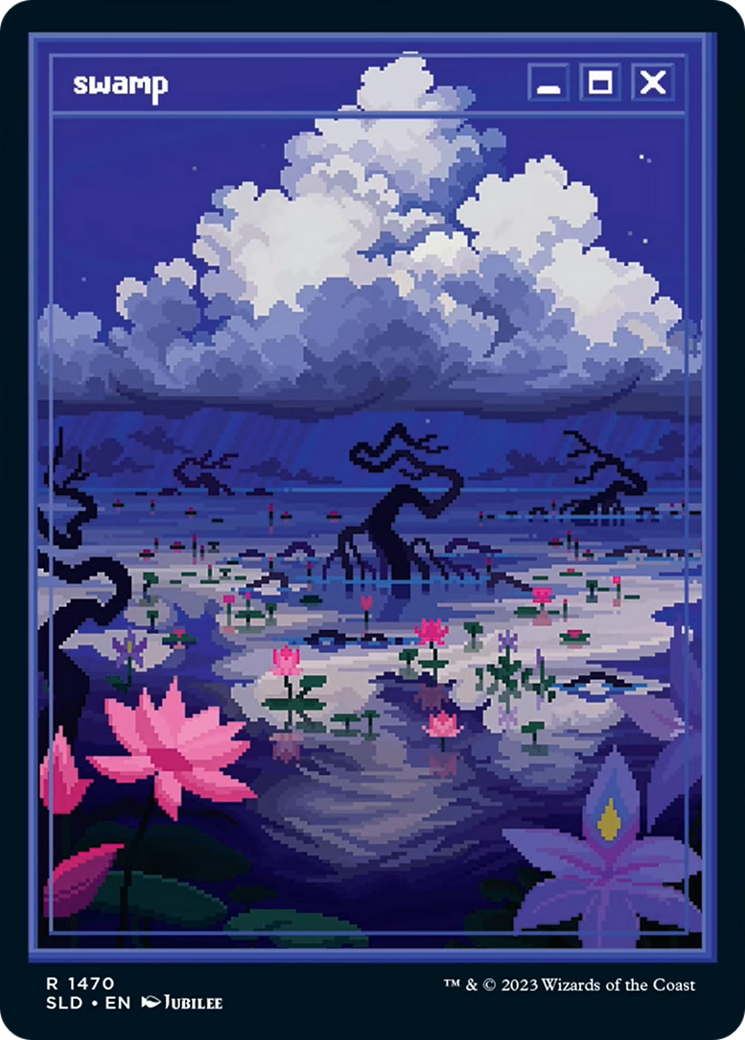 Swamp (SLD-1470) - Secret Lair Drop - Game Nerdz