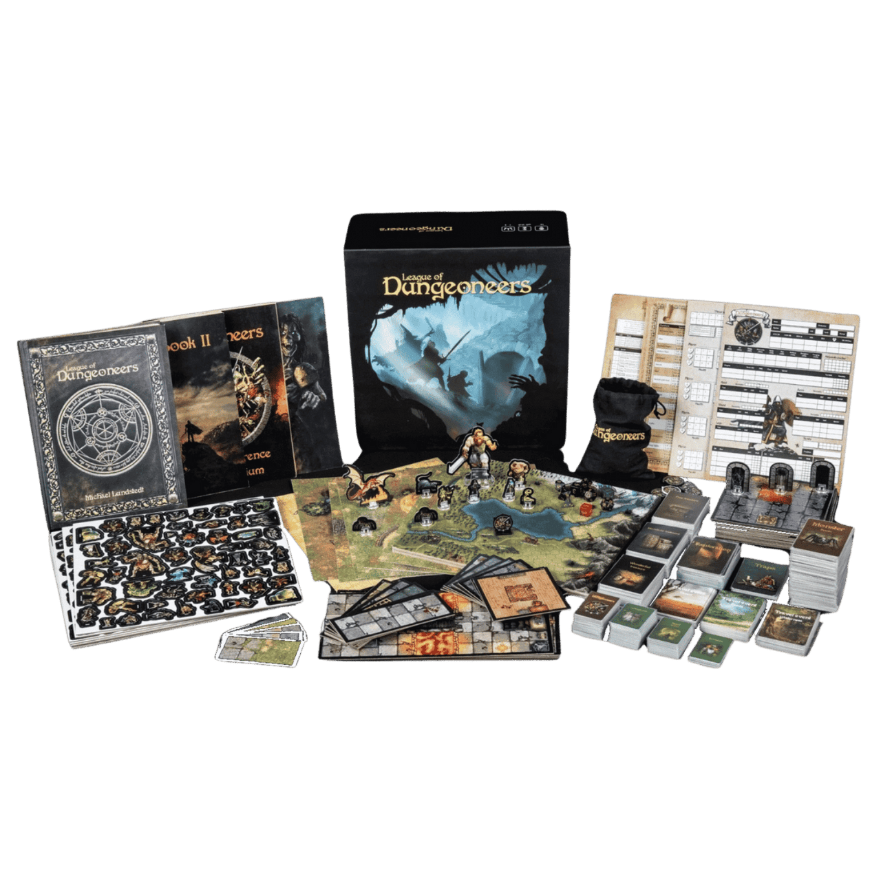 League of Dungeoneers 2nd Print (Knave Pledge) - Game Nerdz