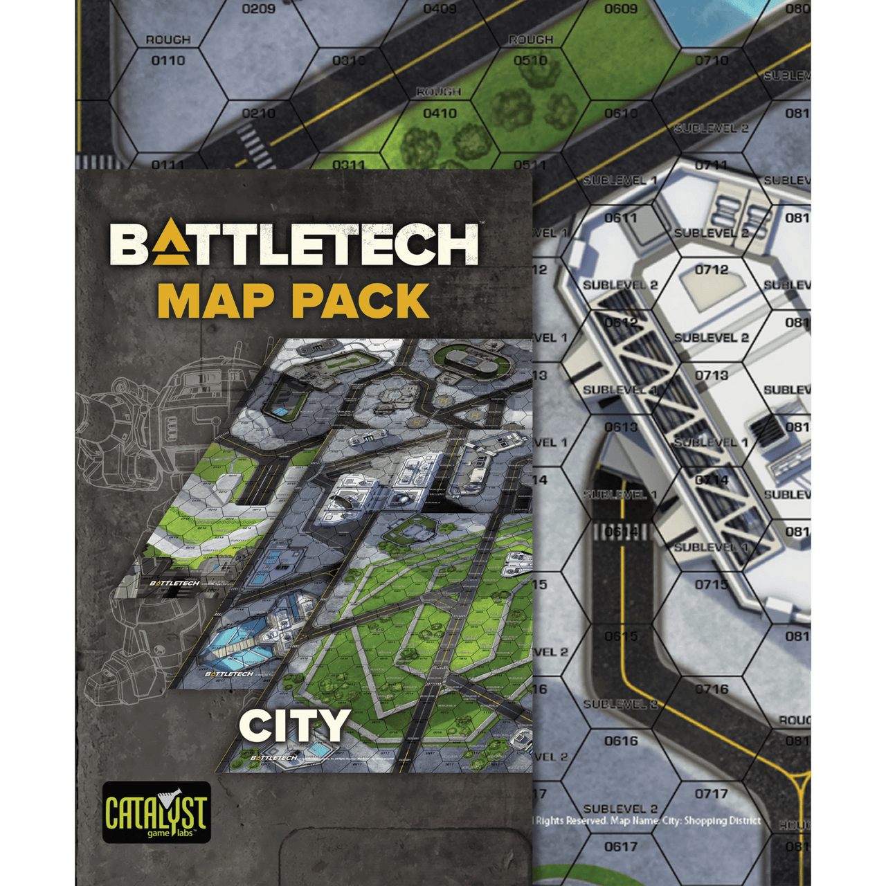 BattleTech: Map Pack - City - Game Nerdz