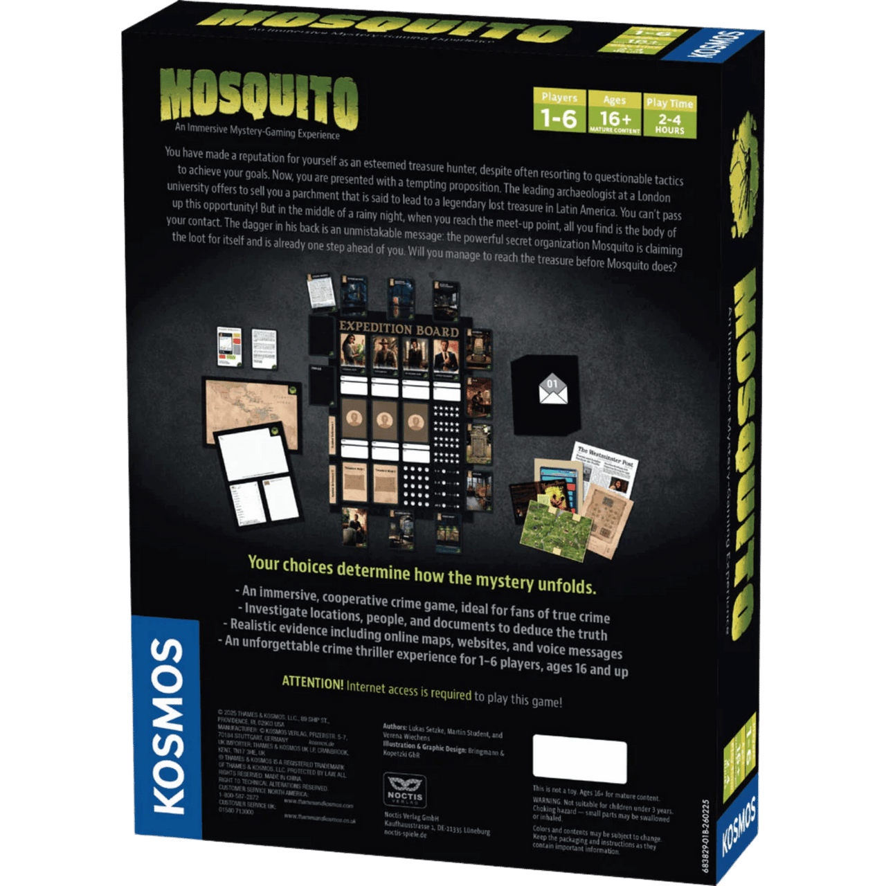 Masters of Crime: Mosquito - Game Nerdz