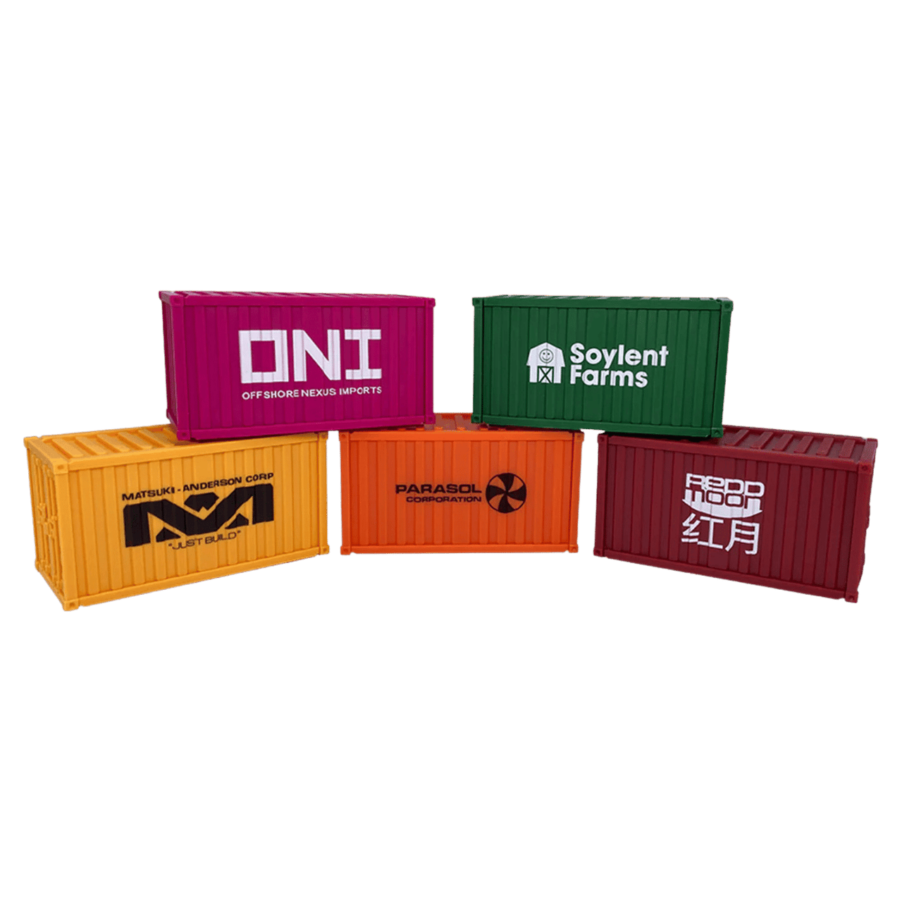 Monster Scenery: 20' Cargo Containers - Game Nerdz