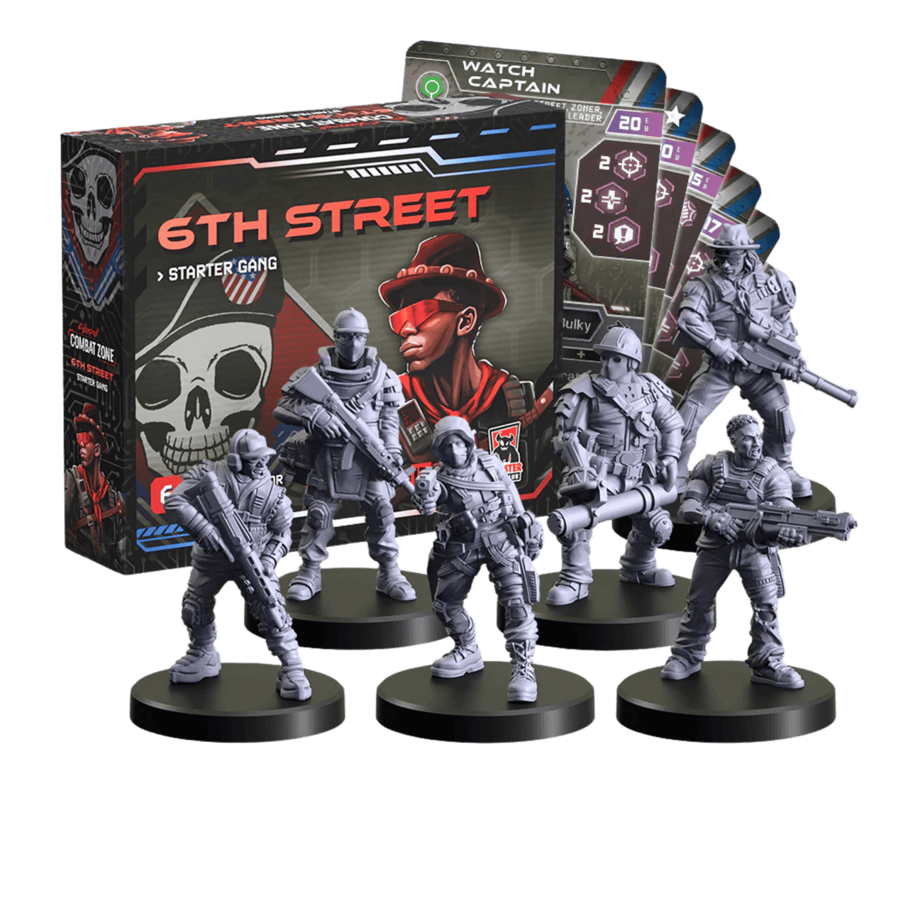 Cyberpunk Red: Combat Zone - 6th Street Starter Gang - Game Nerdz