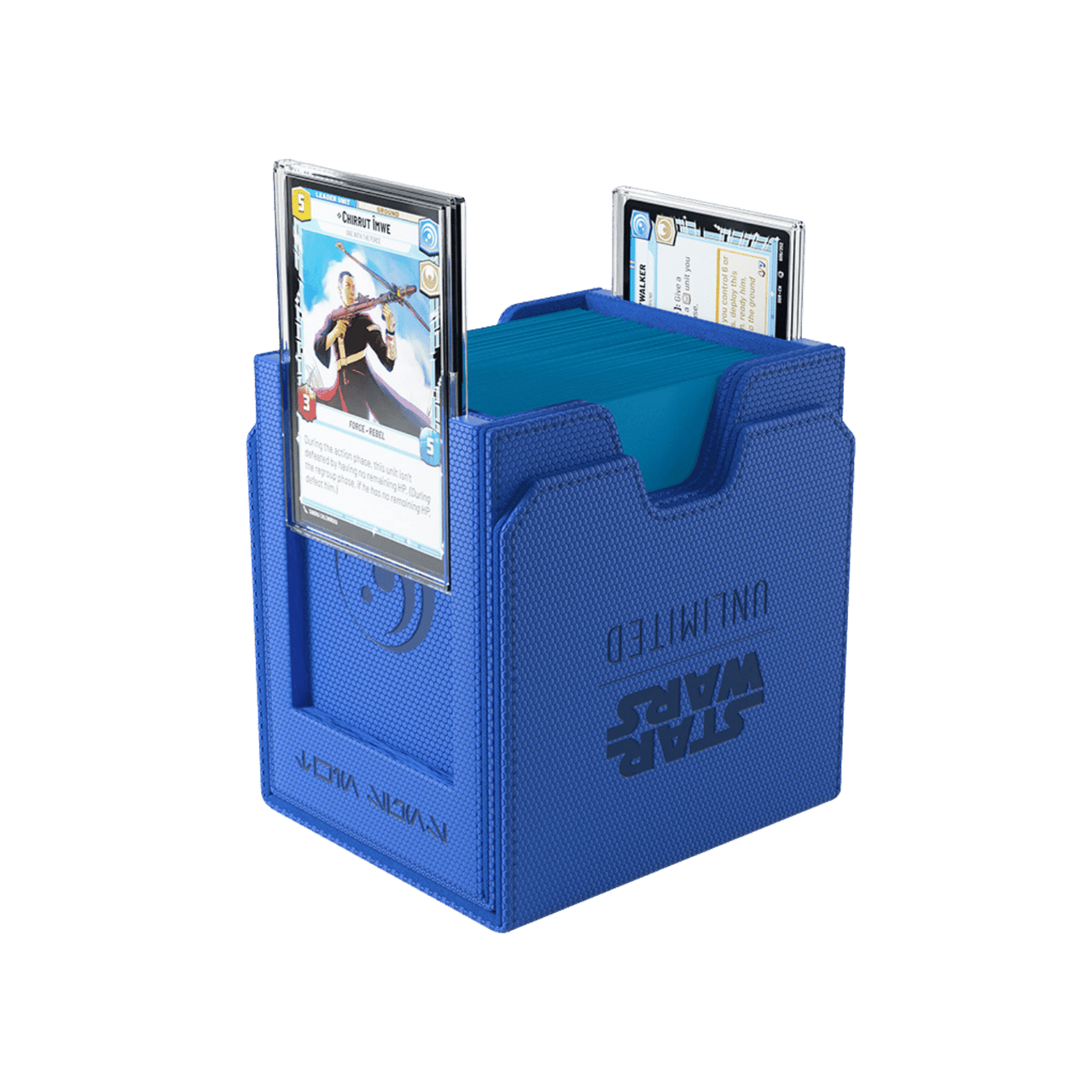 Gamegenic Deck Box: Star Wars Unlimited - Twin Suns Deck Pod - Blue ...