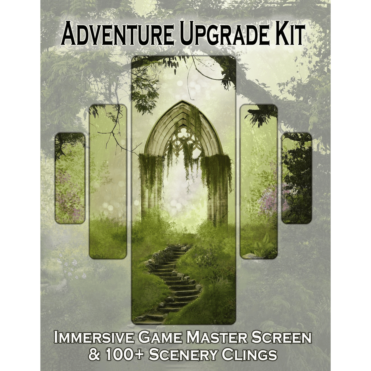 Adventure Upgrade Kit (Immersive Double-sided GM Screen & 100+ Scenery ...