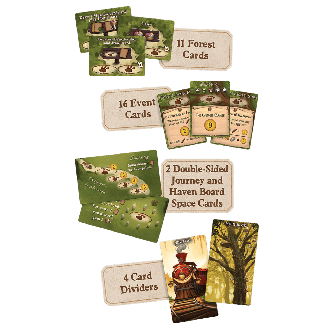 Everdell: Core Oversized Cards - Game Nerdz