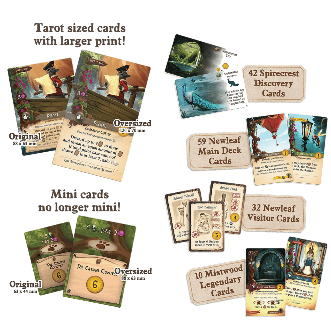 Everdell: Expansions Oversized Cards - Game Nerdz