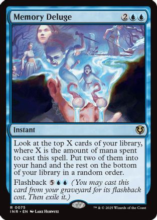 Memory Deluge (INR-075) - Innistrad Remastered - Game Nerdz