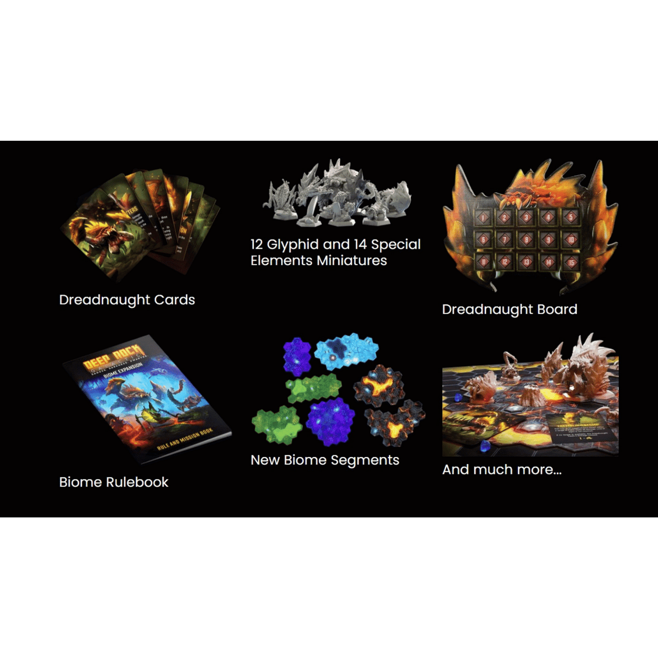 Deep Rock Galactic: The Board Game 2nd Edition - Biome Expansion - Game ...