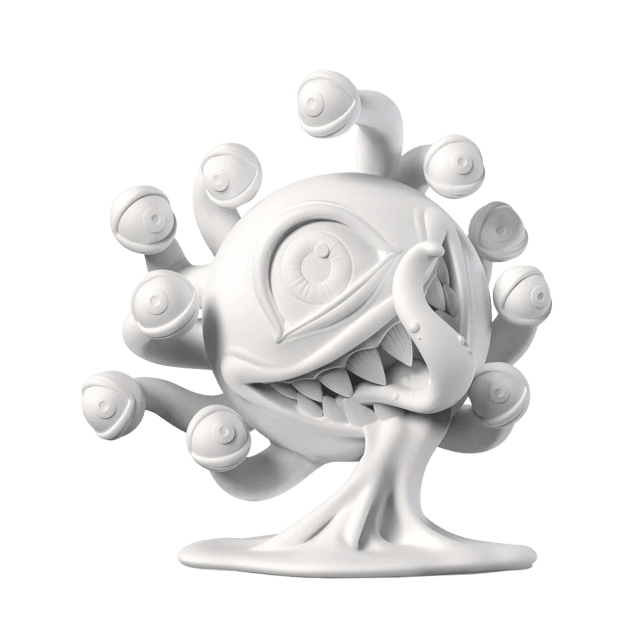 Dungeons & Dragons: Beholder 7" Resin Blank Art Figure - Game Nerdz