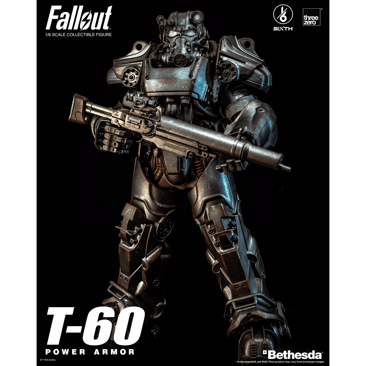 Fallout T 60 Power Armor 1 6th Scale Collectible Figure Game Nerdz