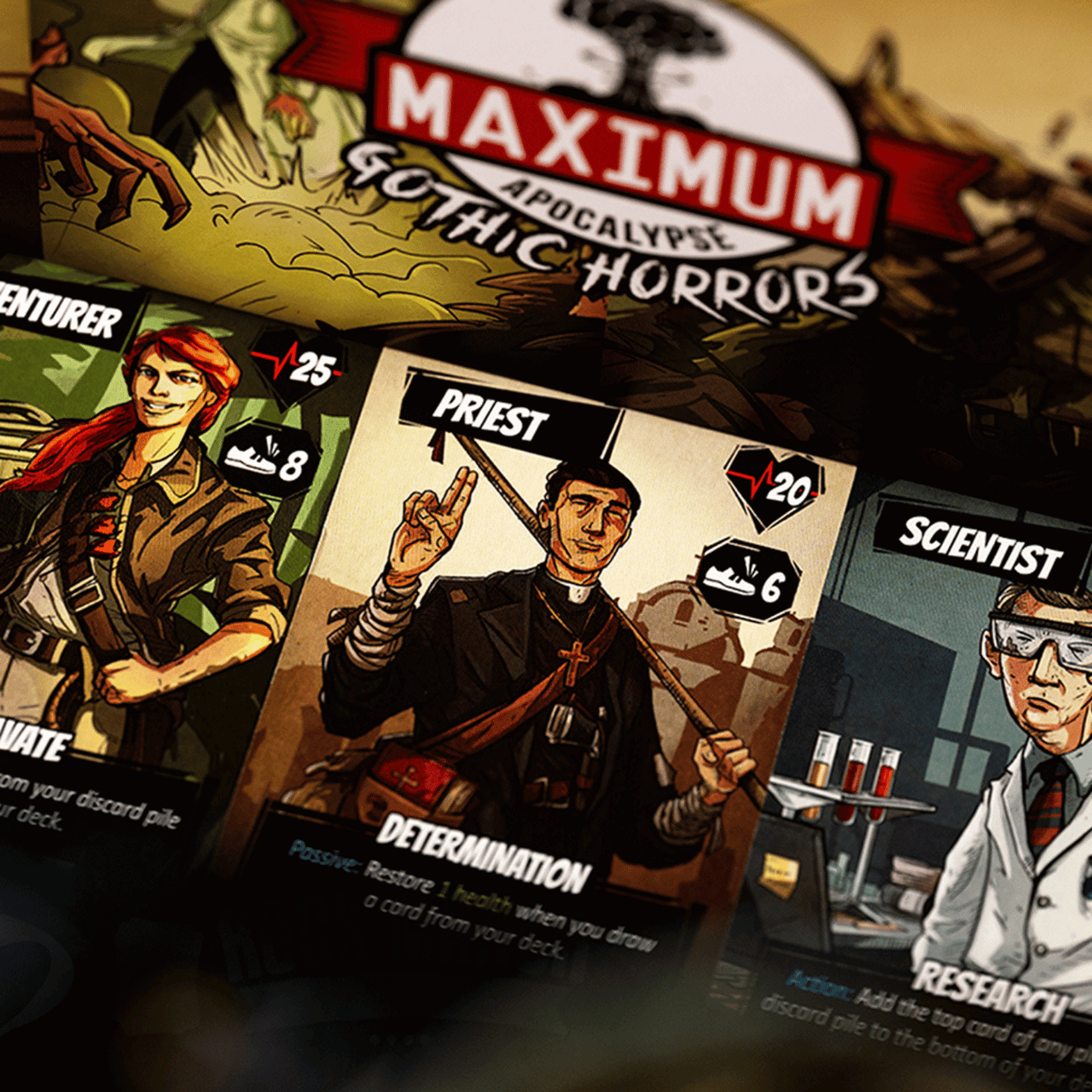 Maximum Apocalypse: Gothic Horrors 2nd Edition - Game Nerdz