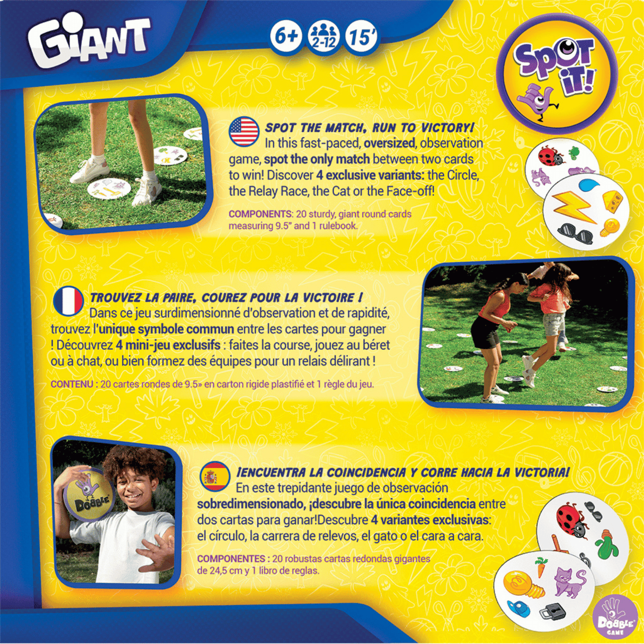 Spot It! Giant - Game Nerdz