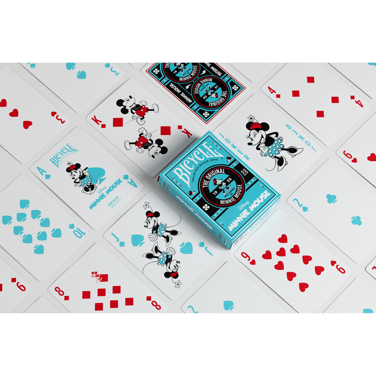 Bicycle Playing Cards: Disney Classic Minnie Mouse - Game Nerdz