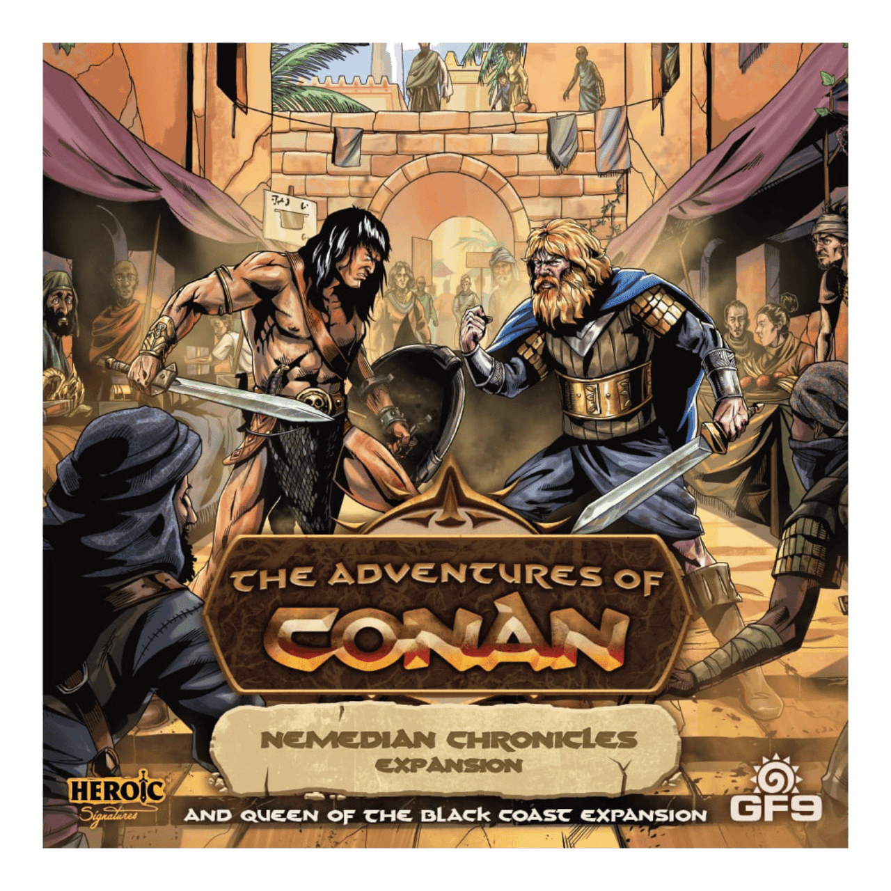 The Adventures of Conan: Nemedian Chronicles and Queen of the Black ...