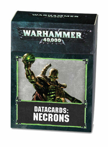 Warhammer 40K: Necron Datacards (Old Version) - Game Nerdz