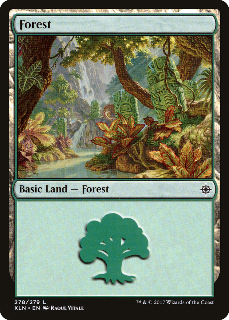 Forest (XLN-278) - Ixalan Foil - Game Nerdz