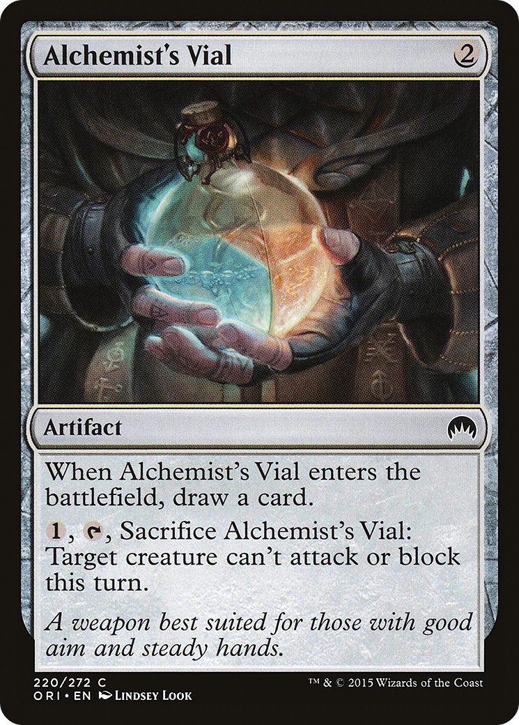 Alchemist's Vial (ORI-220) - Magic Origins Foil - Game Nerdz
