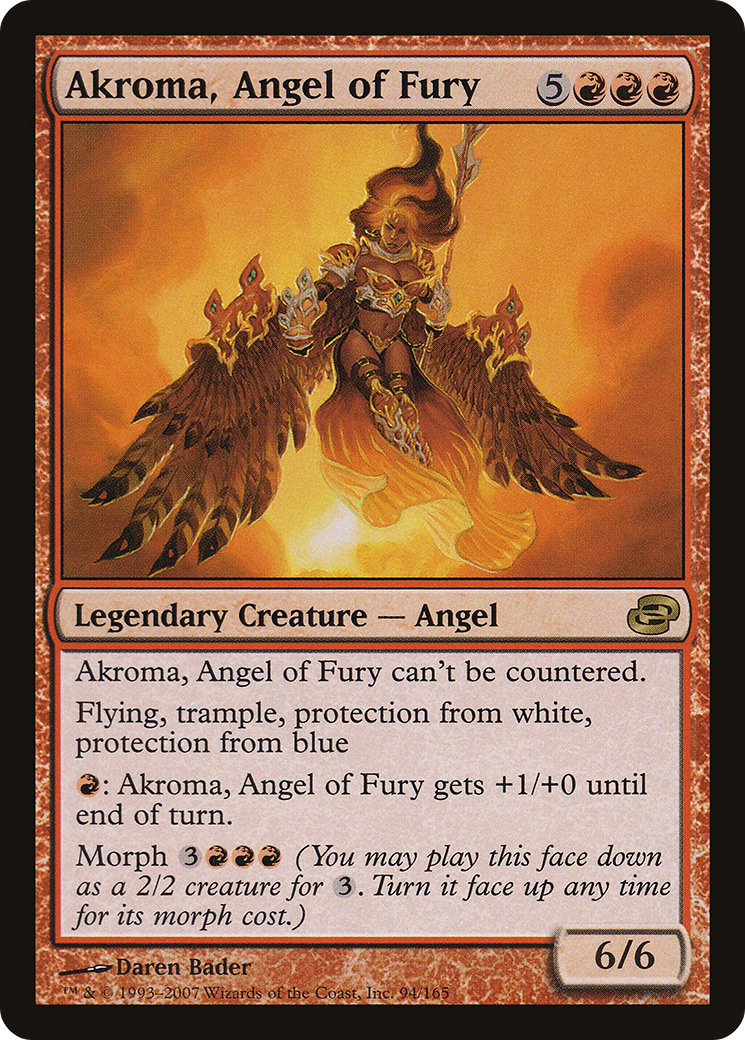 Akroma, Angel of Fury (PLC-094) - Planar Chaos - Game Nerdz