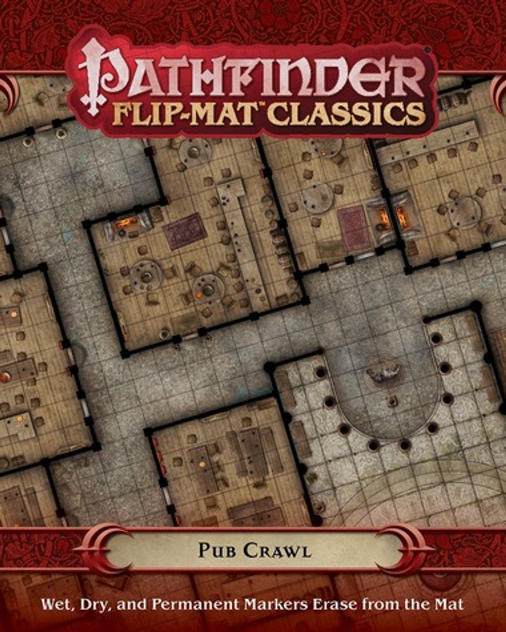 Pathfinder RPG: Flip-Mat Classics - Pub Crawl - Game Nerdz Pathfinder RPG: Flip-Mat Classics - Pub Crawl - Game Nerdz