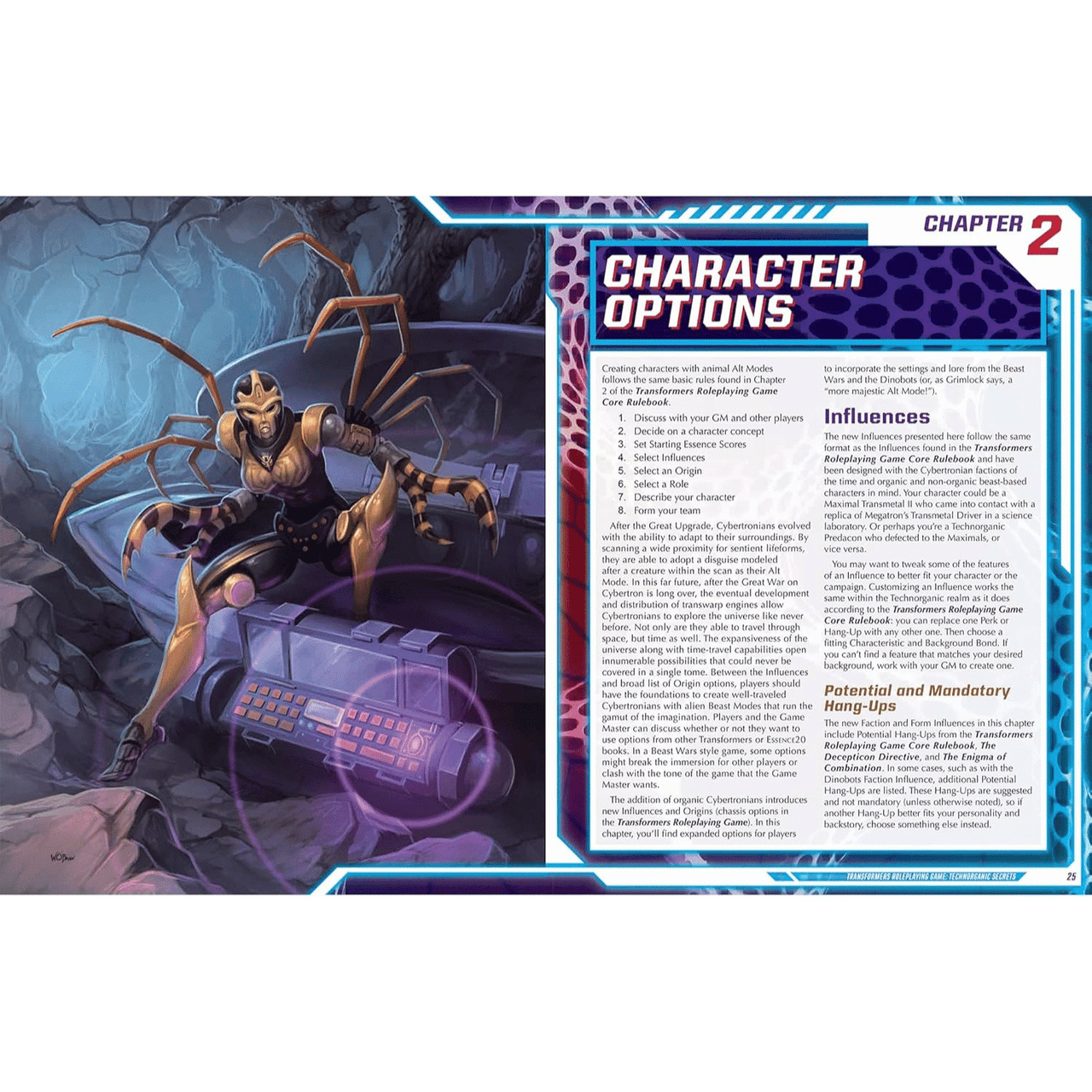 Transformers RPG: Technorganic Secrets - Sourcebook - Game Nerdz
