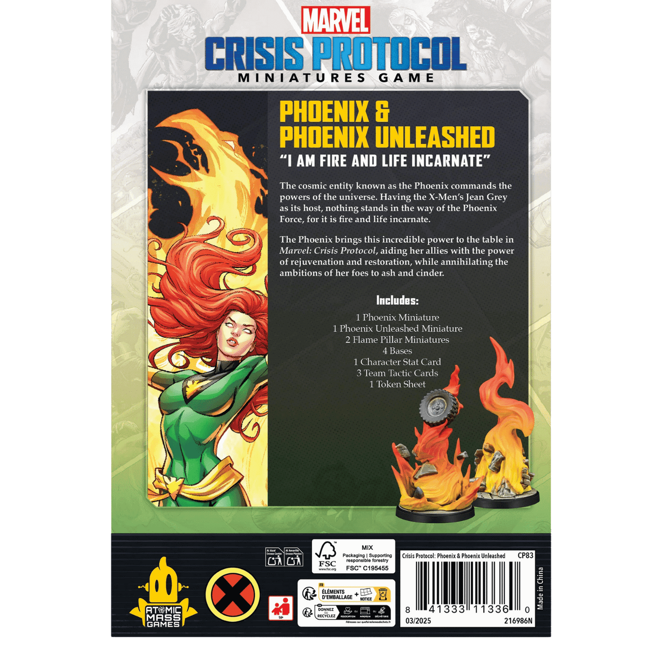 Marvel Crisis Protocol: Phoenix & Phoenix Unleashed - Character Pack ...