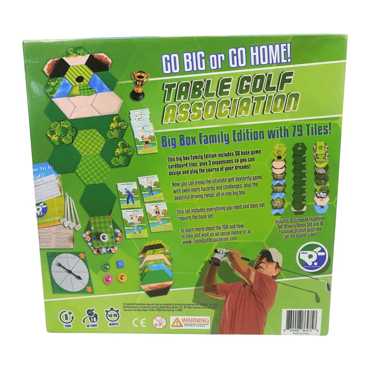 Table Golf Association (Big Box Family Edition) - Game Nerdz