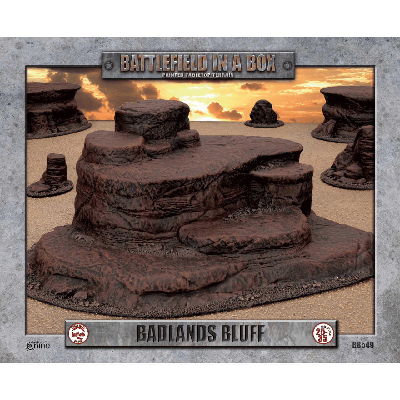 Battlefield in a Box: Badlands Bluff (Mars) - Game Nerdz
