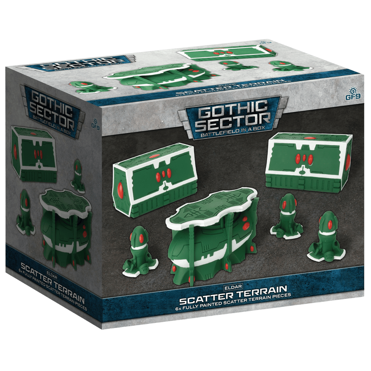 Battlefield in a Box: Gothic Sector - Eldar Scatter Terrain - Game Nerdz