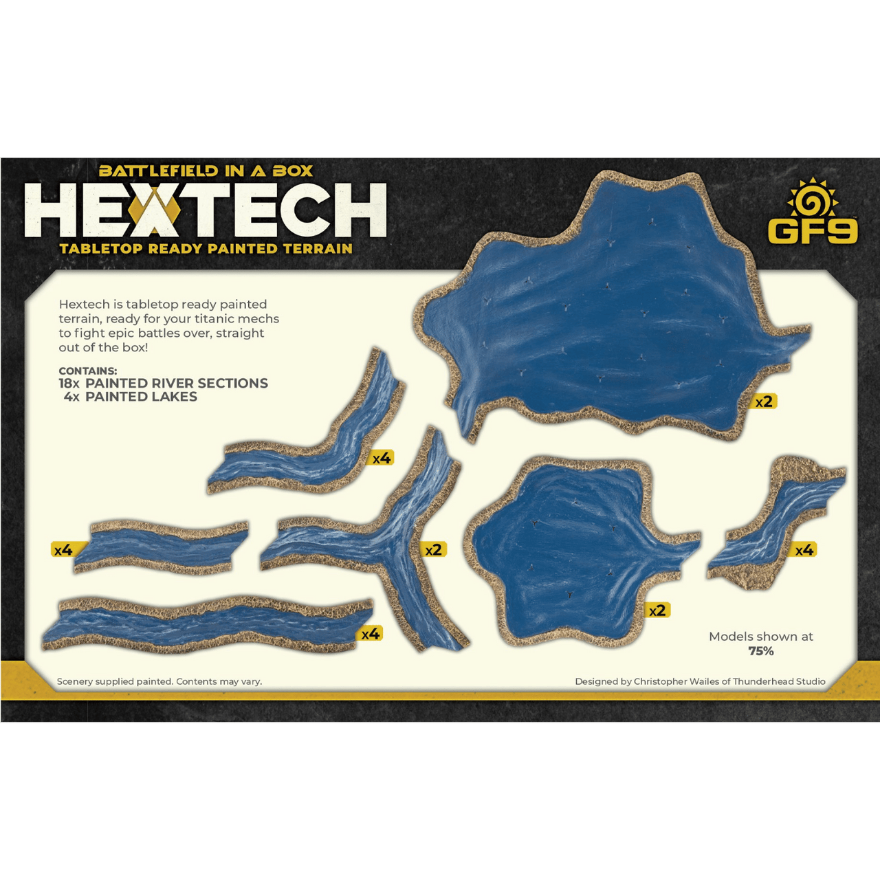 Battlefield in a Box: Hextech Terrain - Rivers and Lakes - Game Nerdz