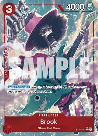 Brook (Parallel) (ST21-012) Starter Deck EX: Gear 5 Foil - Game Nerdz