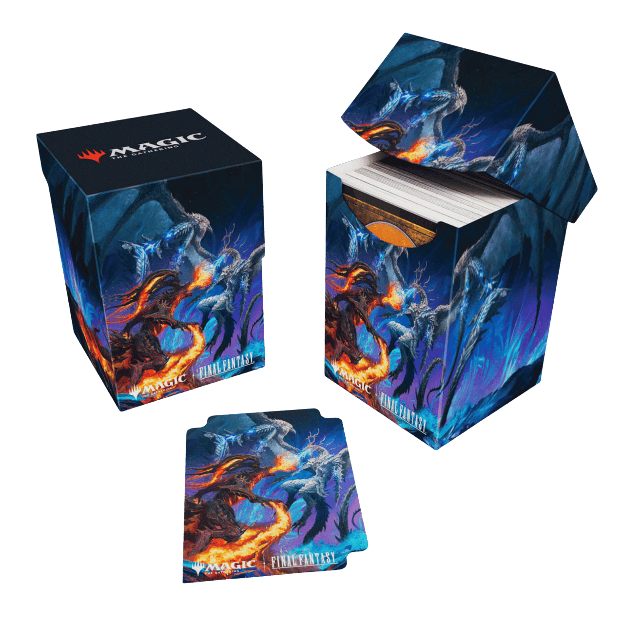 Ultra Pro Deck Box: MTG Final Fantasy - Ifrit vs Bahamut (PRO-100 ...