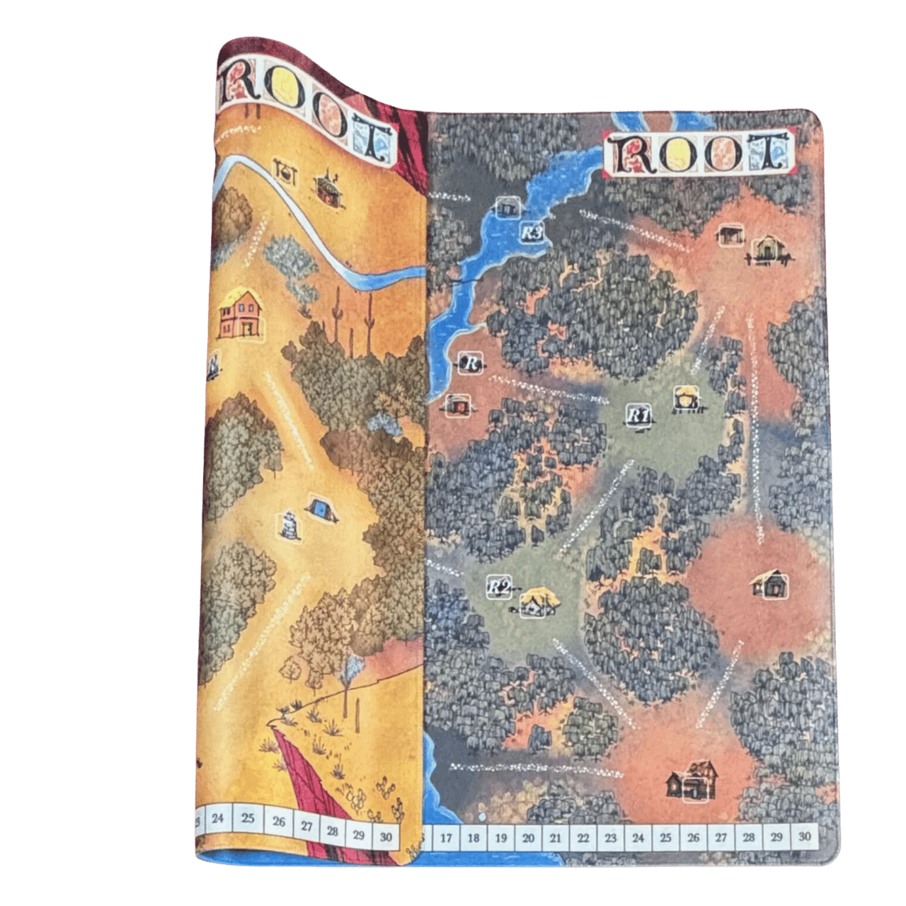 Root: Marsh/Gorge - Playmat - Game Nerdz