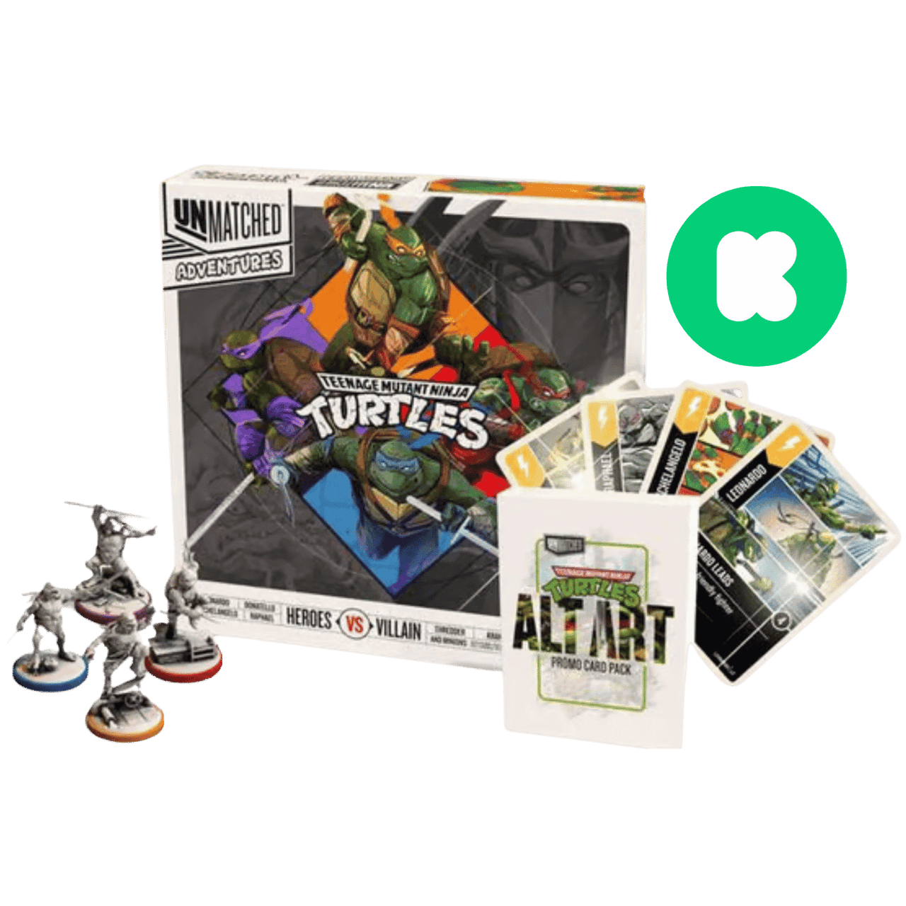 Unmatched Adventures: Teenage Mutant Ninja Turtles (Kickstarter Bundle ...