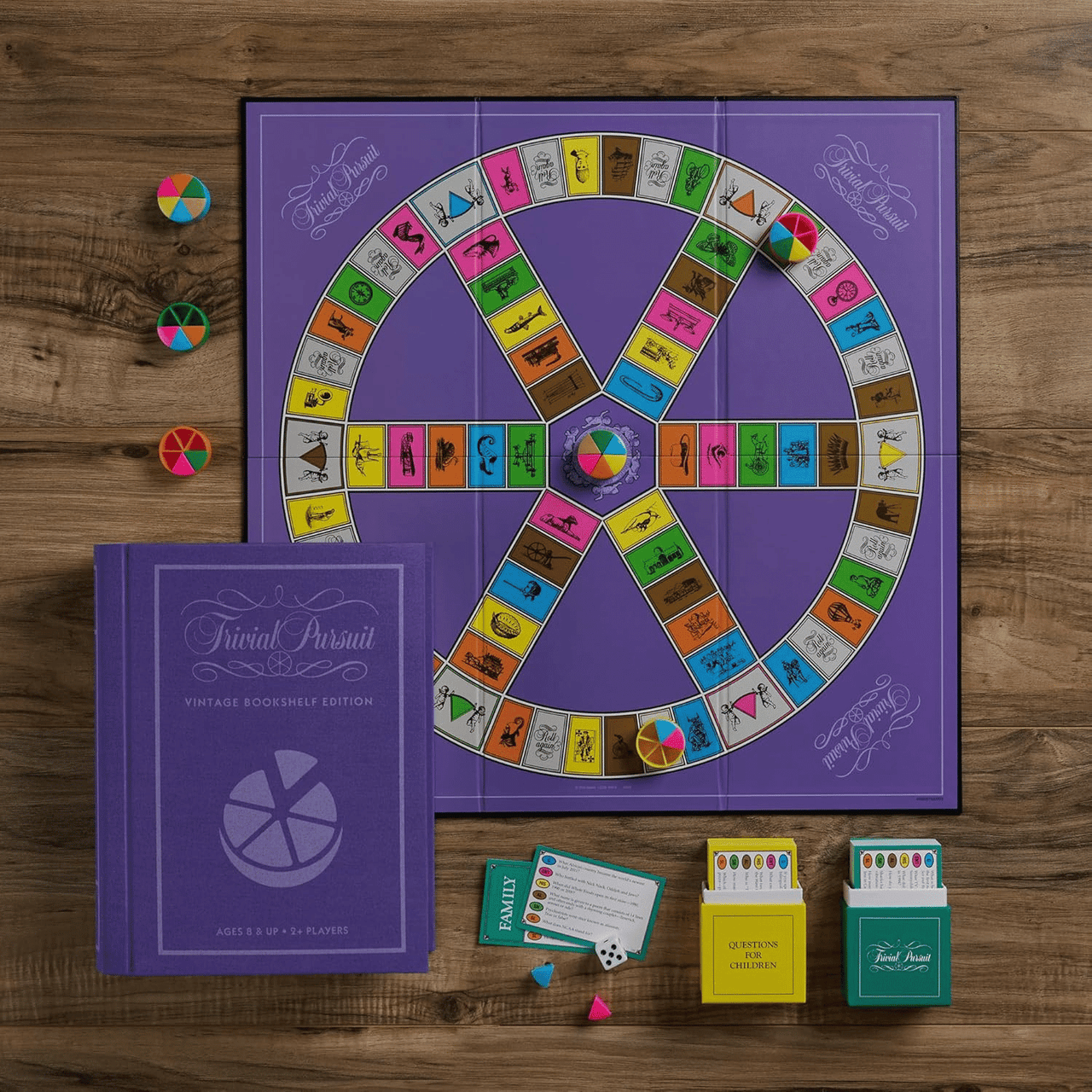 Trivial Pursuit: Vintage Bookshelf Edition - Game Nerdz