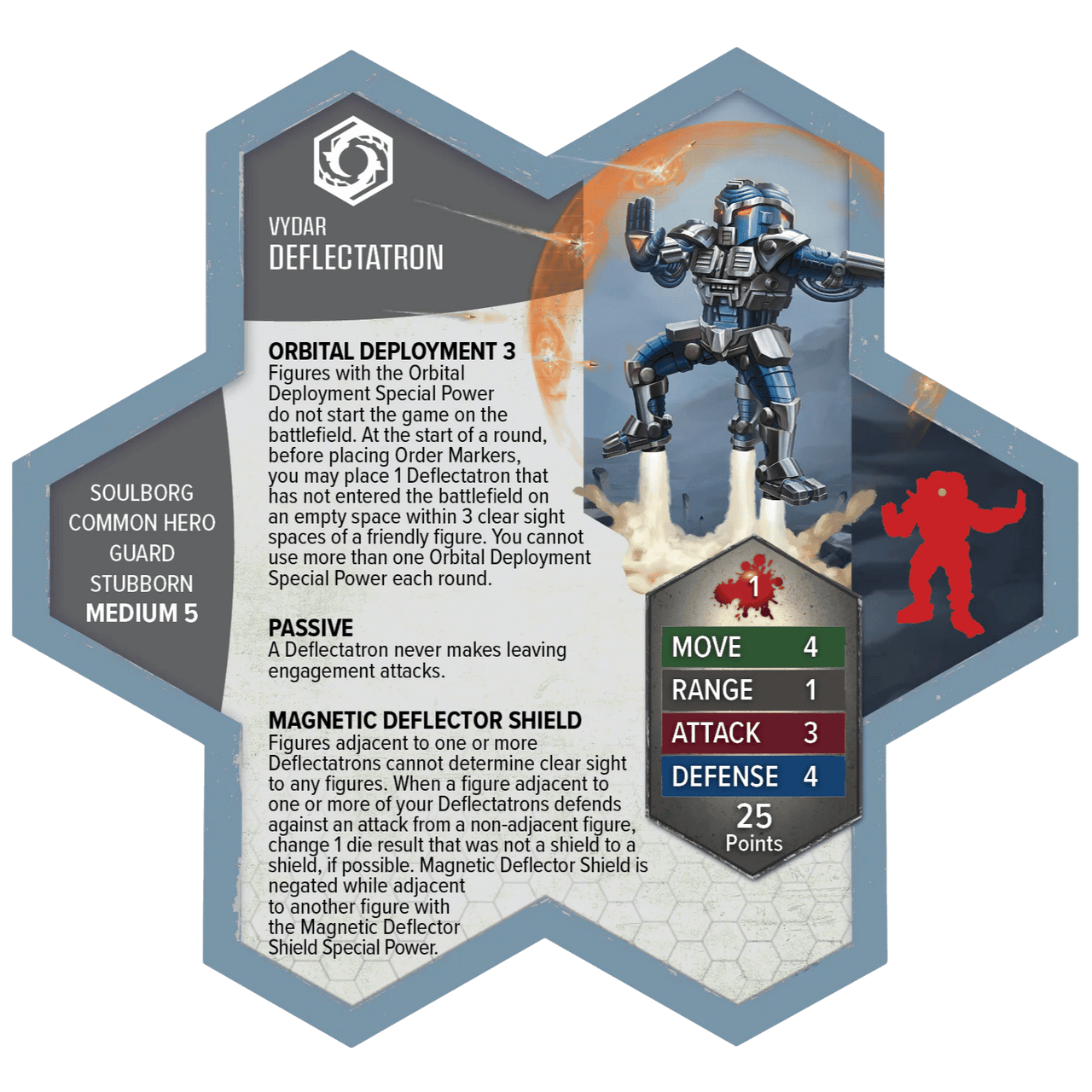Heroscape: Deflectatron Miniature - Game Nerdz