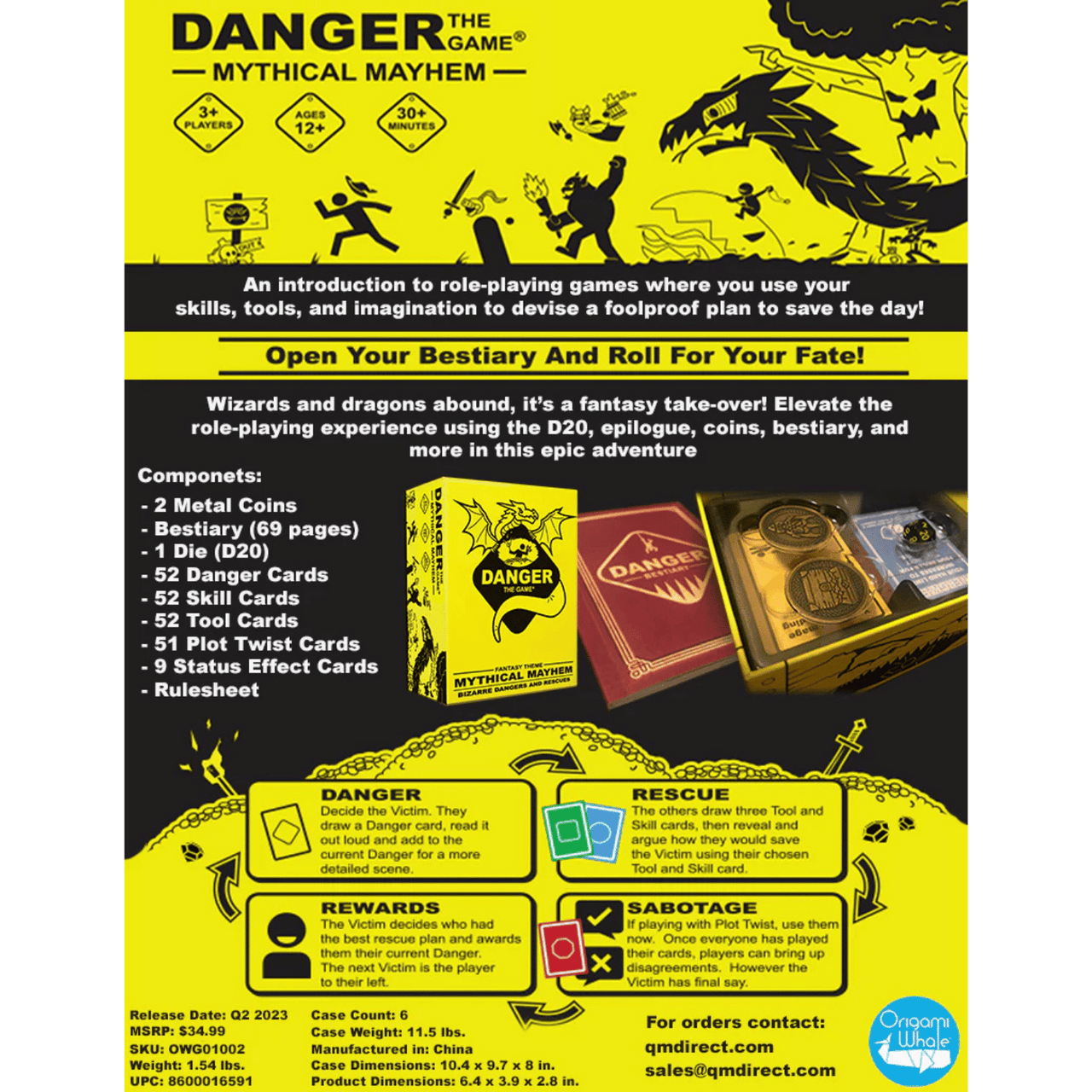 Danger The Game: Mythical Mayhem - Game Nerdz