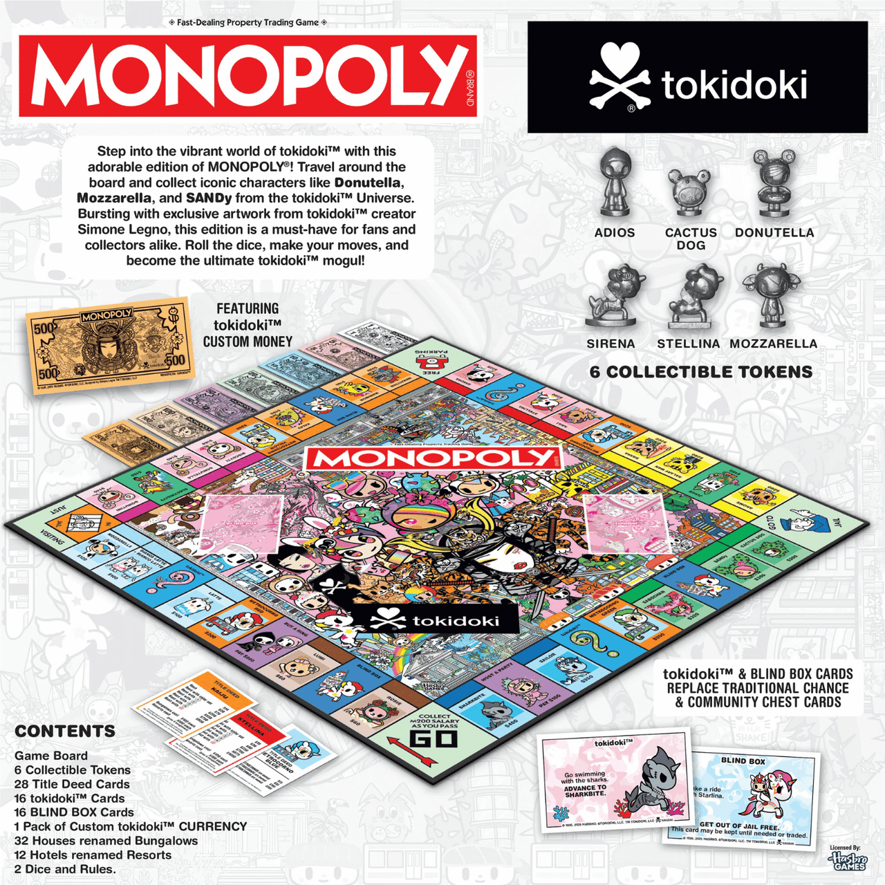 Monopoly: tokidoki - Game Nerdz