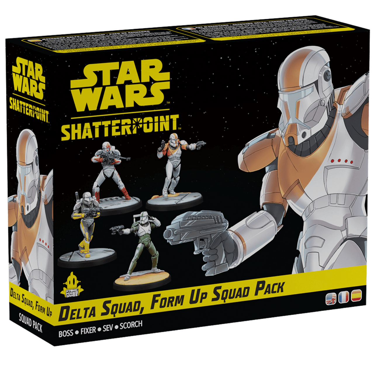 Star Wars: Shatterpoint - Delta Squad, Form Up Squad Pack - Game Nerdz