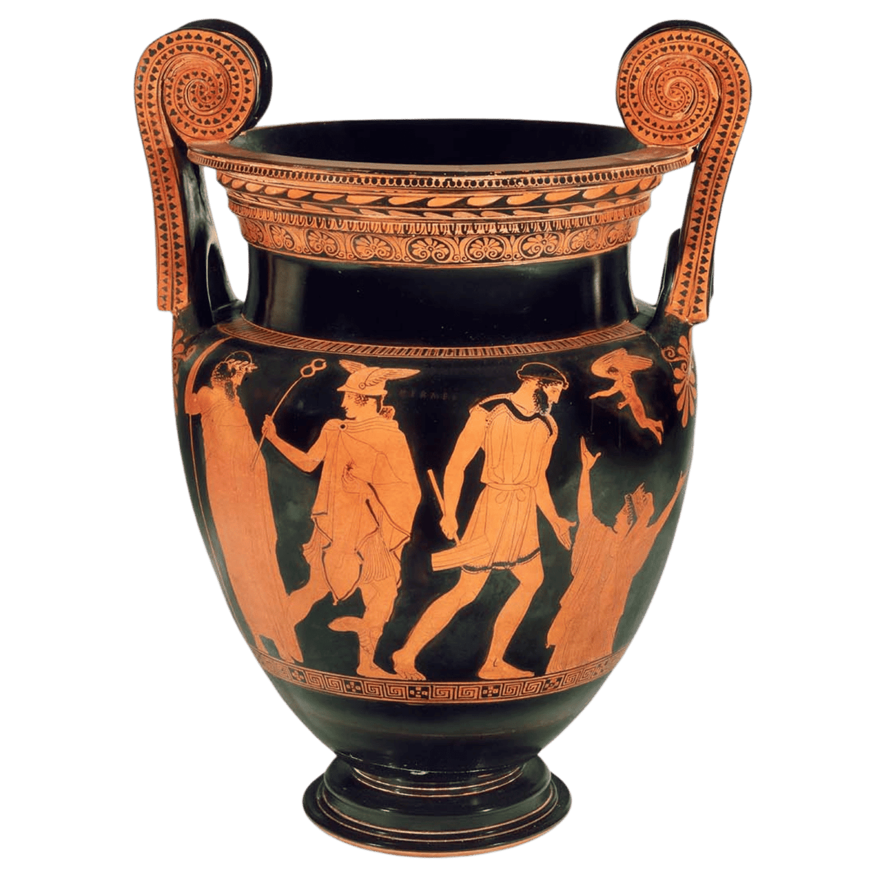 RPG 9 Dice Set: Grecian Vase - Terracotta - Game Nerdz