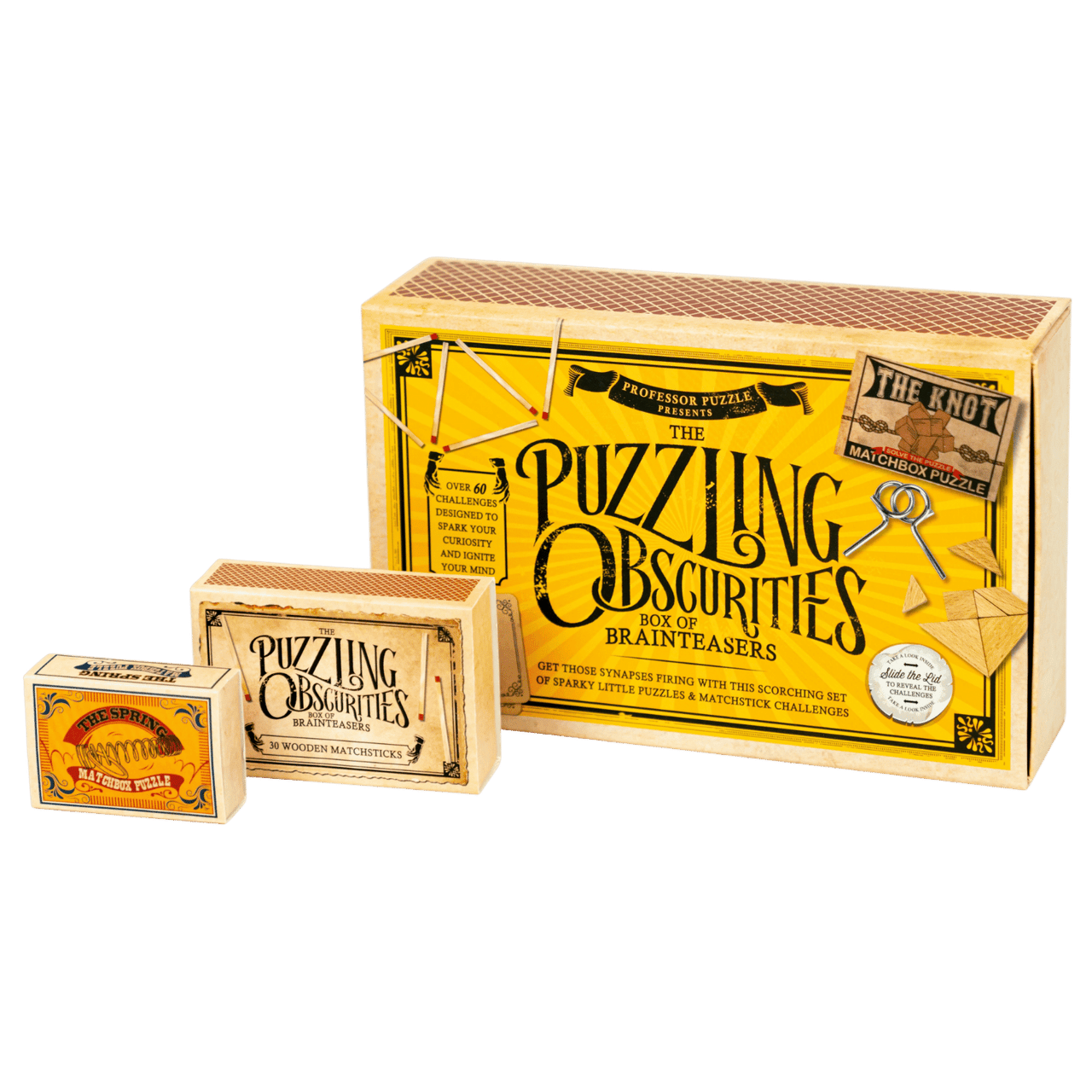 The Puzzling Obscurities Box of Brainteasers - Game Nerdz