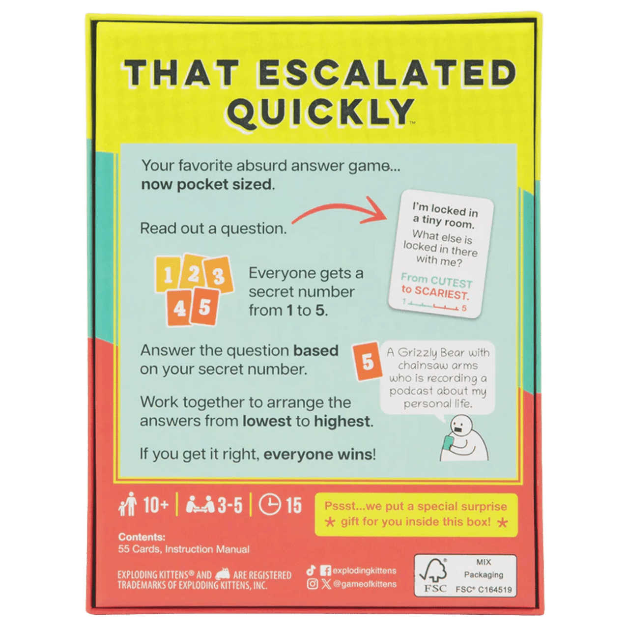 That Escalated Quickly: Grab & Game - Game Nerdz